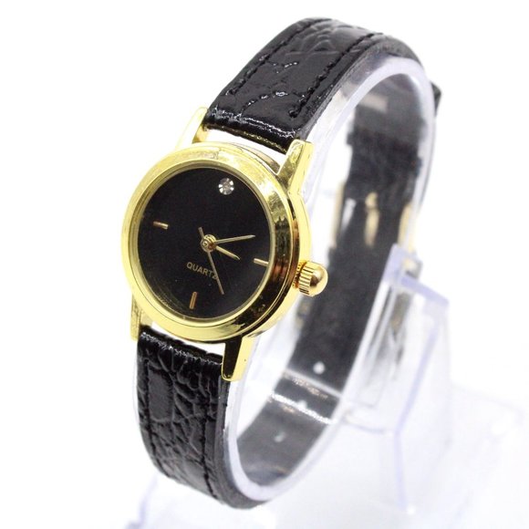 Unbranded | Accessories | Vintage Genuine Diamond Watch Womens Gold ...